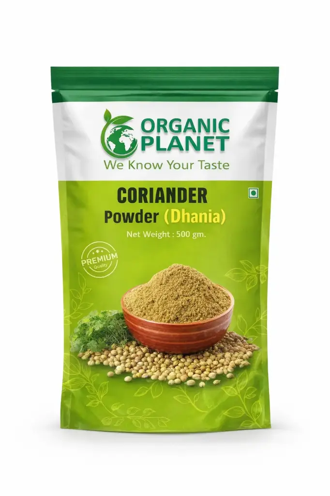 Organic Planet, Organic Dried Coriander Powder (Dhaniya) | ORGANIC PLANET